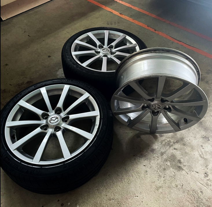 Ian 2075 Mazda Mx5 NC1 2006 NC MX-5 Factory Wheels : MX-5 Club of NSW