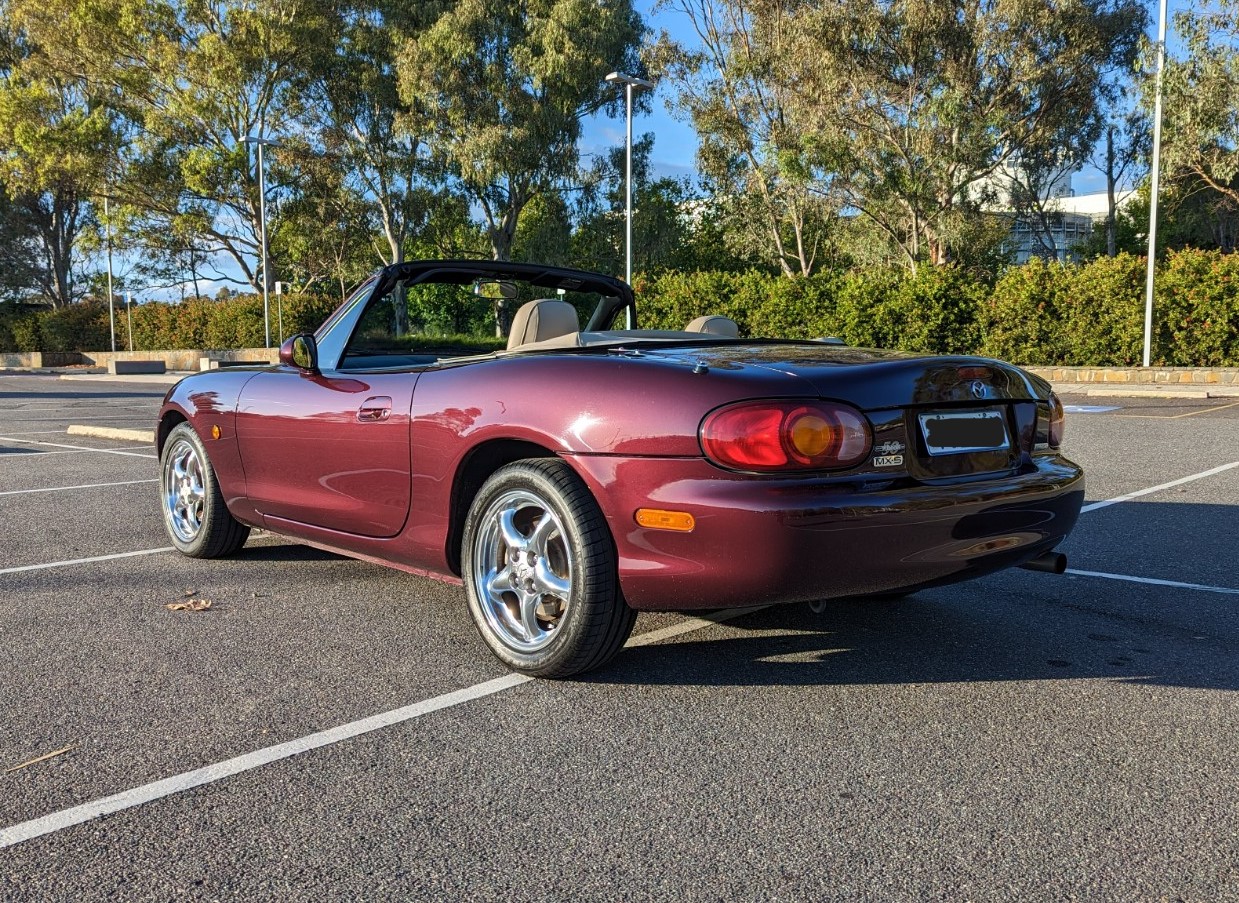 Simon 2913 Mazda MX5 Heritage 2000 : MX-5 Club of NSW